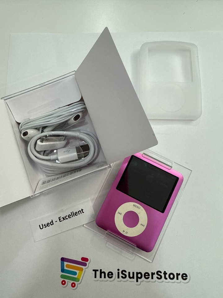 Apple iPod Nano 3rd Generation 8GB ( All Colors-Choose Below)+ 1 YR CPS ...
