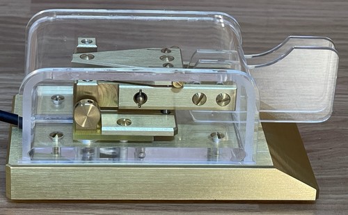 Schurr Morsetasten Portable Wabbler Ham Radio Iambic Paddle Telegraph ...