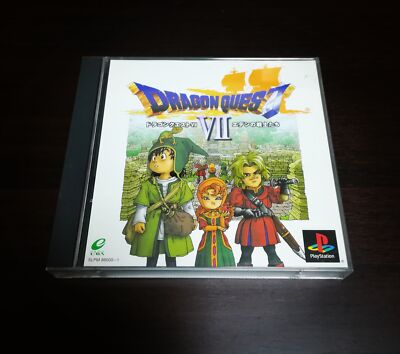 Playstation 1 Dragon Quest Vii PS1 Sony Japan | eBay