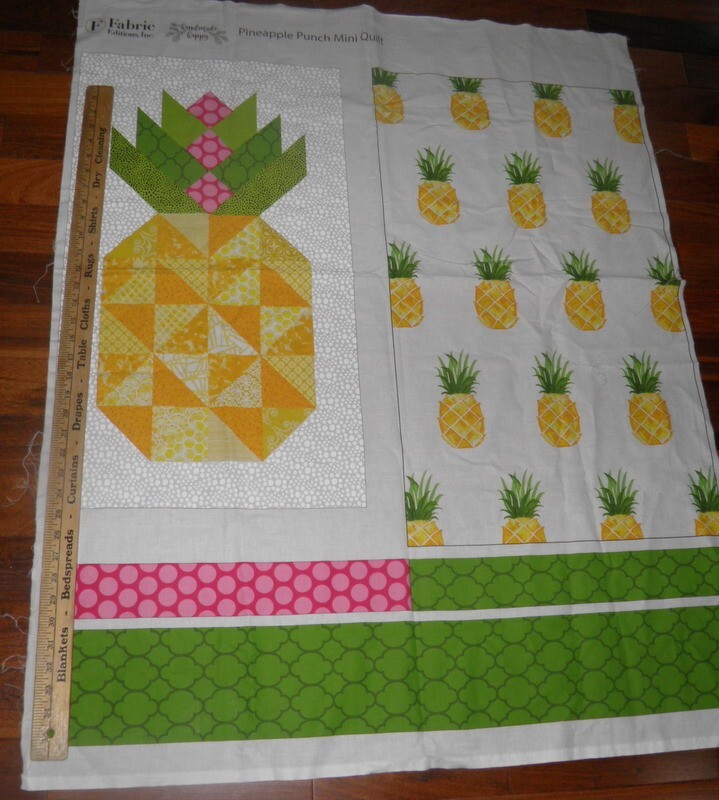 Sunshine Pineapple Quilt Pattern