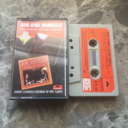 Jon And Vangelis "Short Stories & Friends Of Mr. Cairo" Tape Cassette | eBay