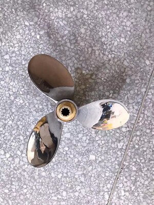 10.38 x18p Chopper | 48-43592A61/ 10 tooth OEM Stainless Steel Outboard ...