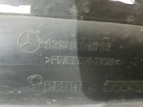 GENUINE MERCEDES E CLASS W213 2016-19 REAR BUMPER DIFFUSER A2138852125 ...