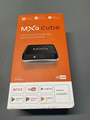 MXQ TV Cube Android 7.1 ATV TV Box with Build-in AI Speaker AI ...
