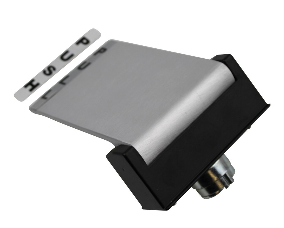 Alpro Aluminium Door Push Pull Pad Paddle Handle Universal Fit Adams ...