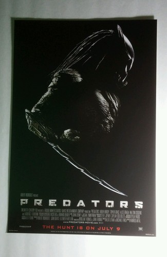 PREDATORS ROBERT RODRIGUEZ PROFILE SILHOUETTE PHOTO 13.5x20 MOVIE PROMO ...