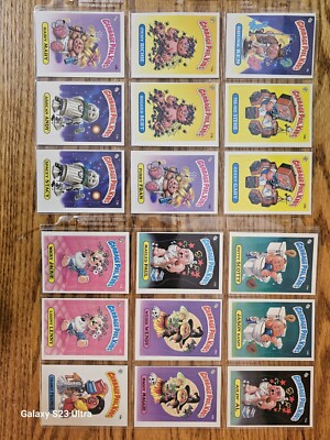 GPK Cards OS 1 Thru 6. 9 Thru 11. 13 & 15 Mint Condition | eBay