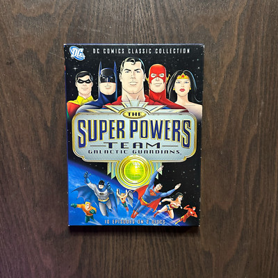 Super Powers Team: Galactic Guardians: DVD 2-disc set, DC, Warner Bros ...