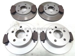 MERCEDES A CLASS A160 A170 CDi 1998-2004 FRONT & REAR BRAKE DISCS AND ...