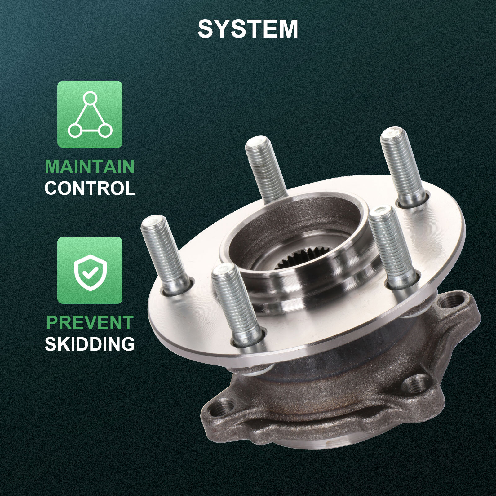 2x For 08-15 Mitsubishi Lancer Outlander Rear Wheel Bearing Hub ...