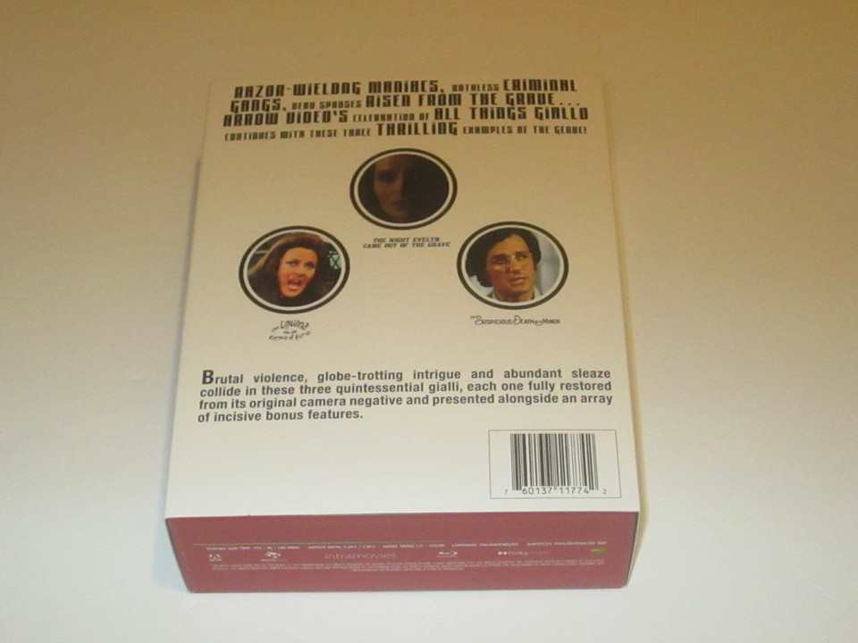 Giallo Essentials: White Edition Blu-ray 760137117742| eBay