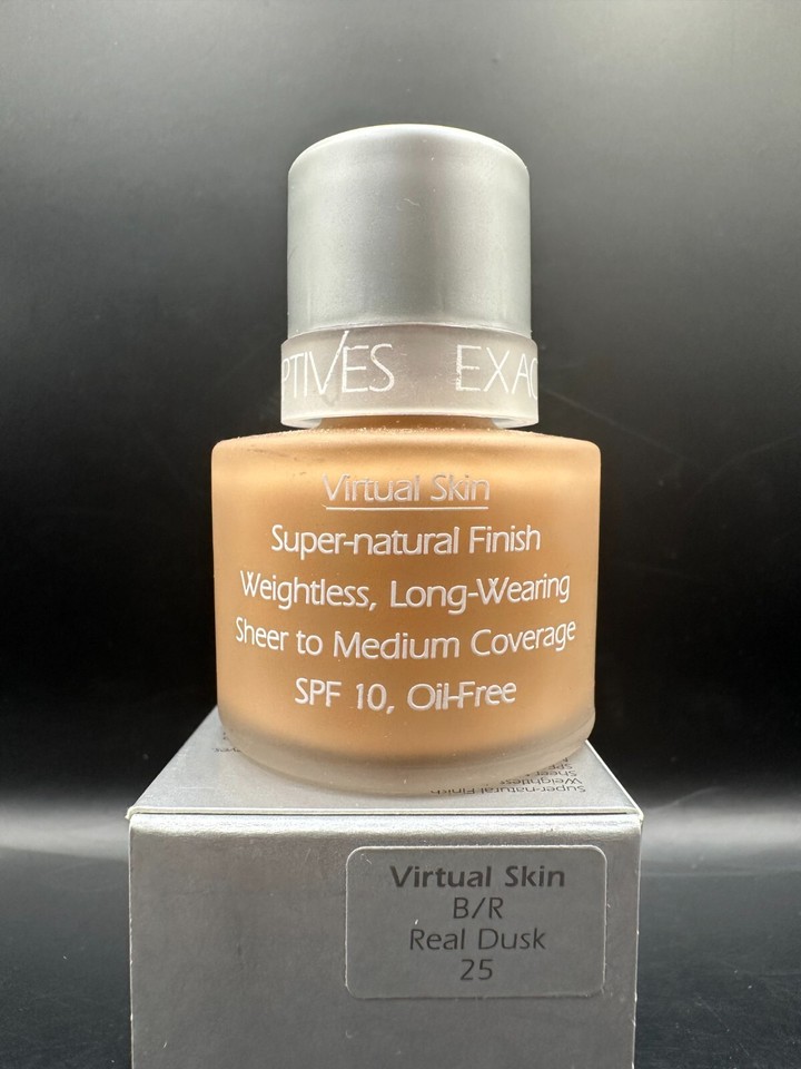 Prescriptives Virtual Skin Super Natural Finish Makeup Foundation 1oz ...