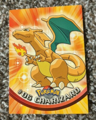 Pokemon Topps Charizard TV Animation Edition 06 Near Mint | eBay