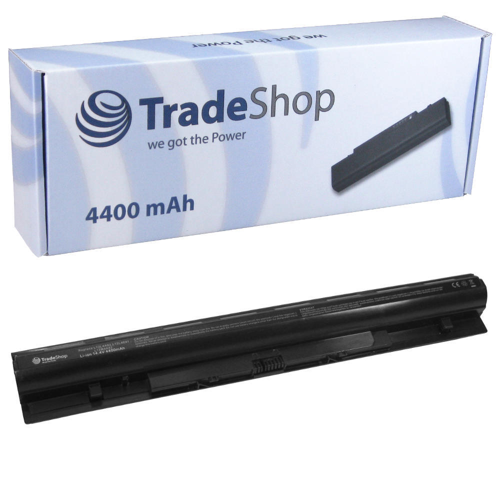 TradeShop Premium AKKU 4400mAh für IBM IdeaPad G50 Z40 Z50 Z70 G40 S435 ...