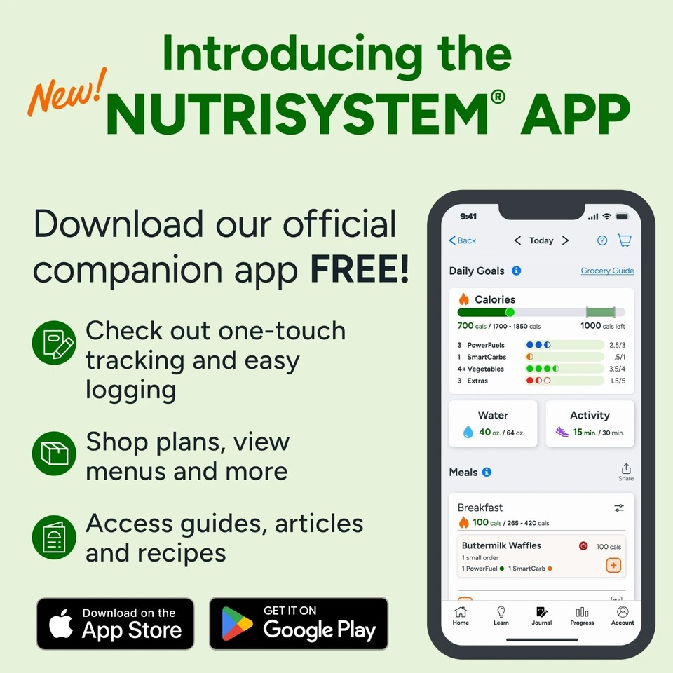 Nutrisystem 5-Day Weight Loss Variety Pack: Breakfasts, Lunches and Snacks | eBay