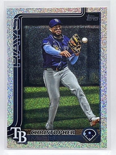 2025 Topps Series 1 CHRISTOPHER MOREL #236 SAND GLITTER RAYS | eBay
