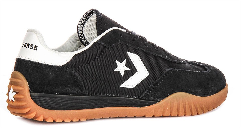 Converse A08263C Run Star Traction Schnürschuhe Damen Schwarz Weiß UK 3 ...