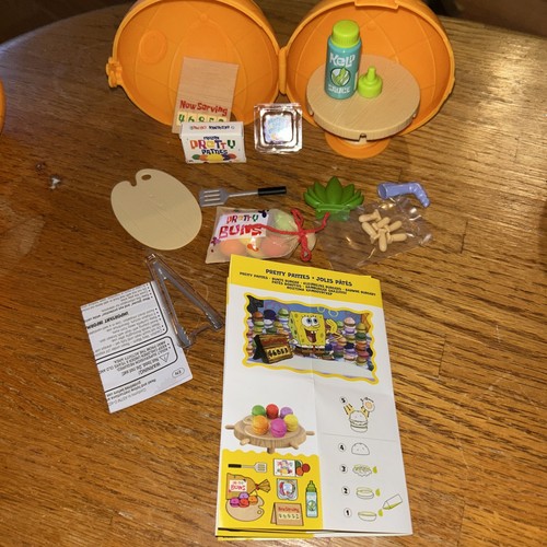 NEW!!! Miniverse SpongeBob Squarepants Pretty Patties Set | eBay