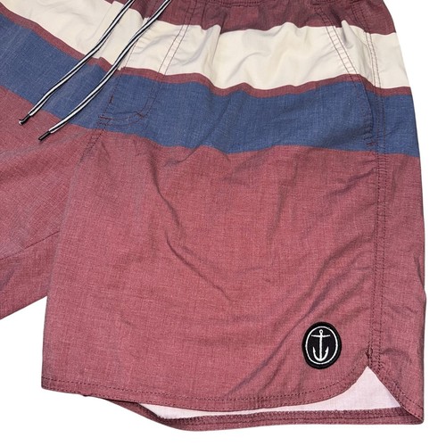 Captain Fin Swim Trunks Mens Large Board Shorts Lined Pocket | eBay