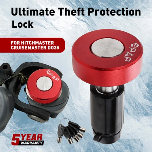 HITCHMASTER & CRUISEMASTER DO35/D035 LOCK ULTIMATE THEFT PROTECTION W ...
