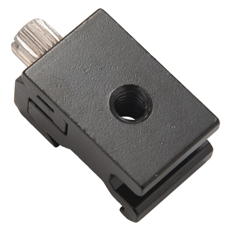 2 Pack Cold Shoe Bracket Adjustable Metal Cold Shoe Adapter Mount For ...