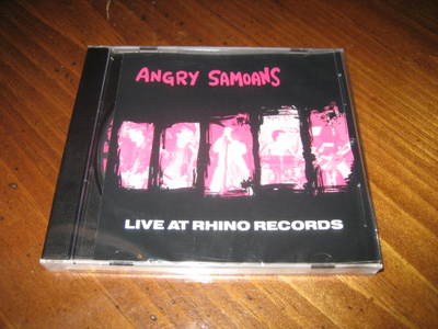 Angry Samoans - Live at Rhino Records CD - Punk Hard Rock - Metal Mike ...