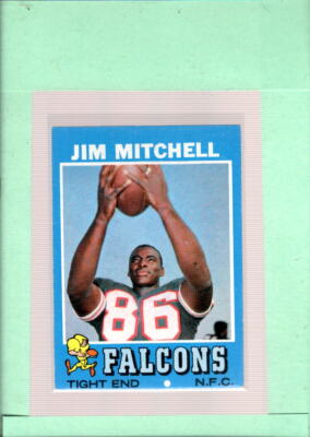 1971 Topps #84 Jim Mitchell EX/NM RC Rookie Falcons ID:43054 | eBay