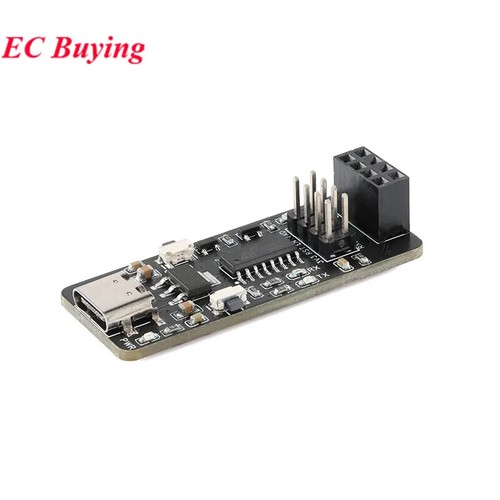 ESP-01/01S WiFi Module Adapter Board ESP8266 Serial Port Type-C USB ...