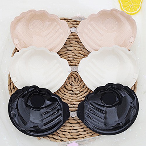 Solid Color Bra Stickers Plump Breast Enhancing Push Up Lace Bridal for ...