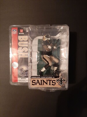 NEW McFarlane NFL Football Series 14 REGGIE BUSH 7" in Figure New ...