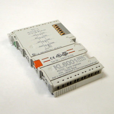 BECKHOFF KL6001 SERIAL INTERFACE RS232 CCITT V.28/DIN 66 259-1 ...