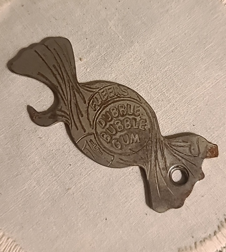 VINTAGE FLEERS DUBBLE BUBBLE GUM 1 CENT VINTAGE BOTTLE OPENER SODA POP ...