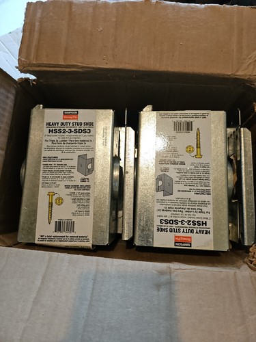 Simpson Strong-Tie HSS2-3-SDS3 4-9/16"2x 18-Gauge Galvanized Triple ...