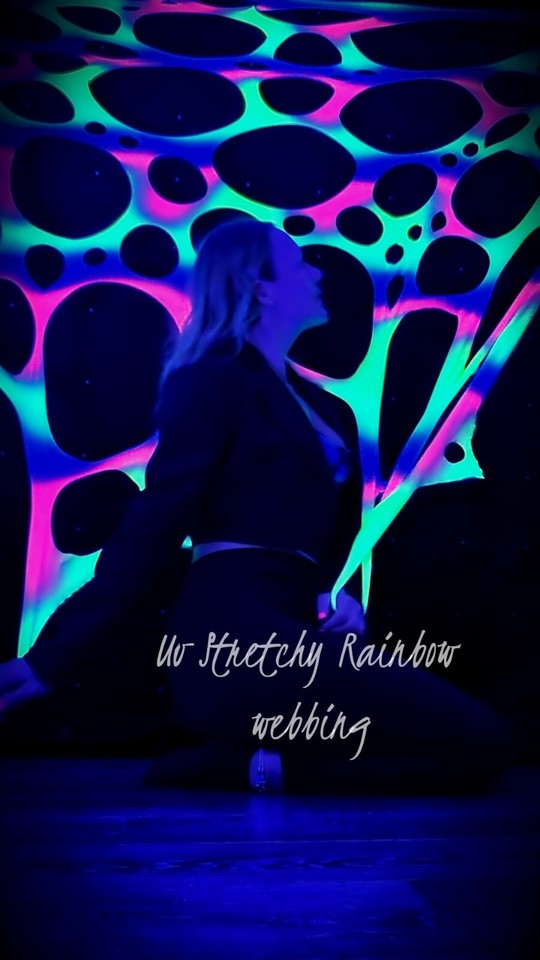 UV Event Decor , Black Light Party, Neon Glow , Stretch Decor, Dj ...