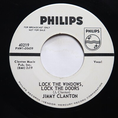 JIMMY CLANTON - LOCK THE WINDOWS, LOCK THE DOORS / FOLLOW THE - SOUL 45 ...