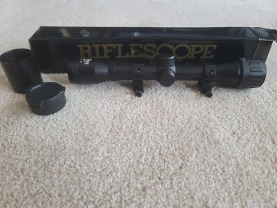 Matrix 4x32 AO & Mil-Dot Reticle Range Estimating Rifle Scope w ...