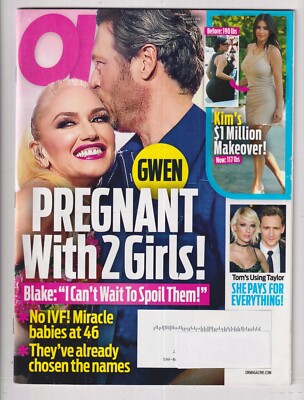OK! August 1, 2016 Gwen Stefani, Kim Kardashian, Taylor Swift, Tom ...