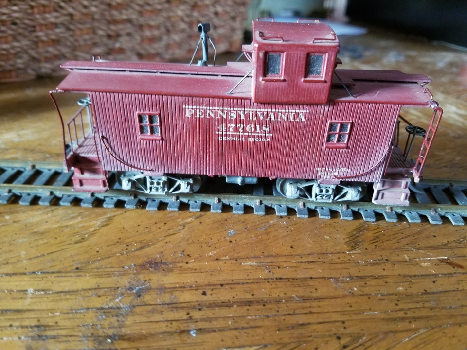 HO Scale PRR N6b Wood Cabin Car - & - PRR ND Wood Cabin Car (Bobber) | eBay