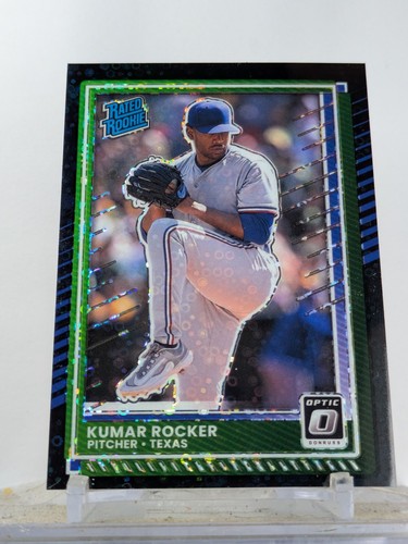 2025 Panini Donruss Optic Kumar Rocker #18 Black Pandora Prizm Rated ...
