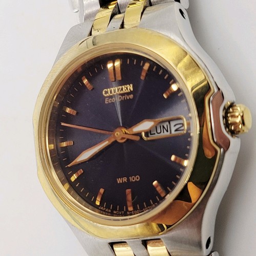 Citizen Women's Eco-Drive Corso Blue Dial Watch E00-S044359 | eBay