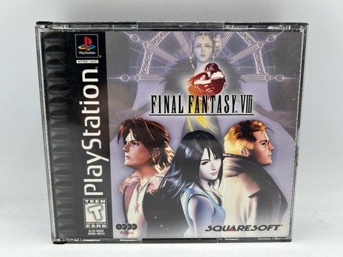 Final Fantasy VIII PS1 PlayStation 1 Complete CIB w/ Manual and Mini ...