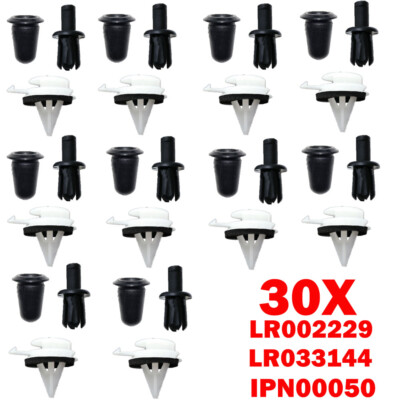 30pc Windshield A Pillar Push Rivet Retainer Clip Grommet For Range ...