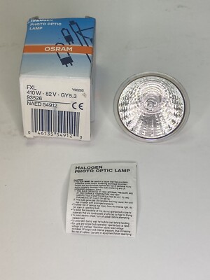 Osram FXL 410W 82V GY5.3 Halogen Projection Lamp Light Bulb | eBay