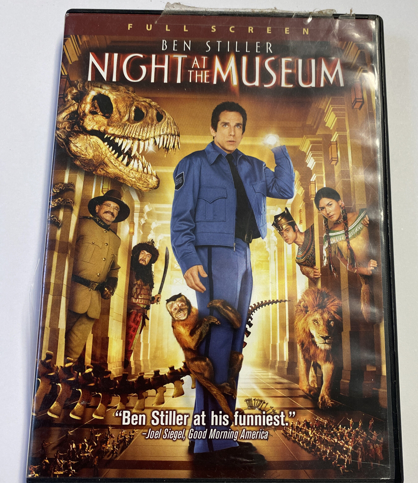 Night at the Museum (Full Screen Edition) - DVD By Ben Stiller - VERY ...