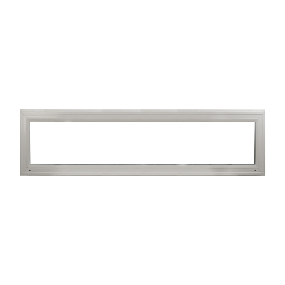 Transom Window 72" x 10" Florida Approved Double Pane Insulated PCV ...