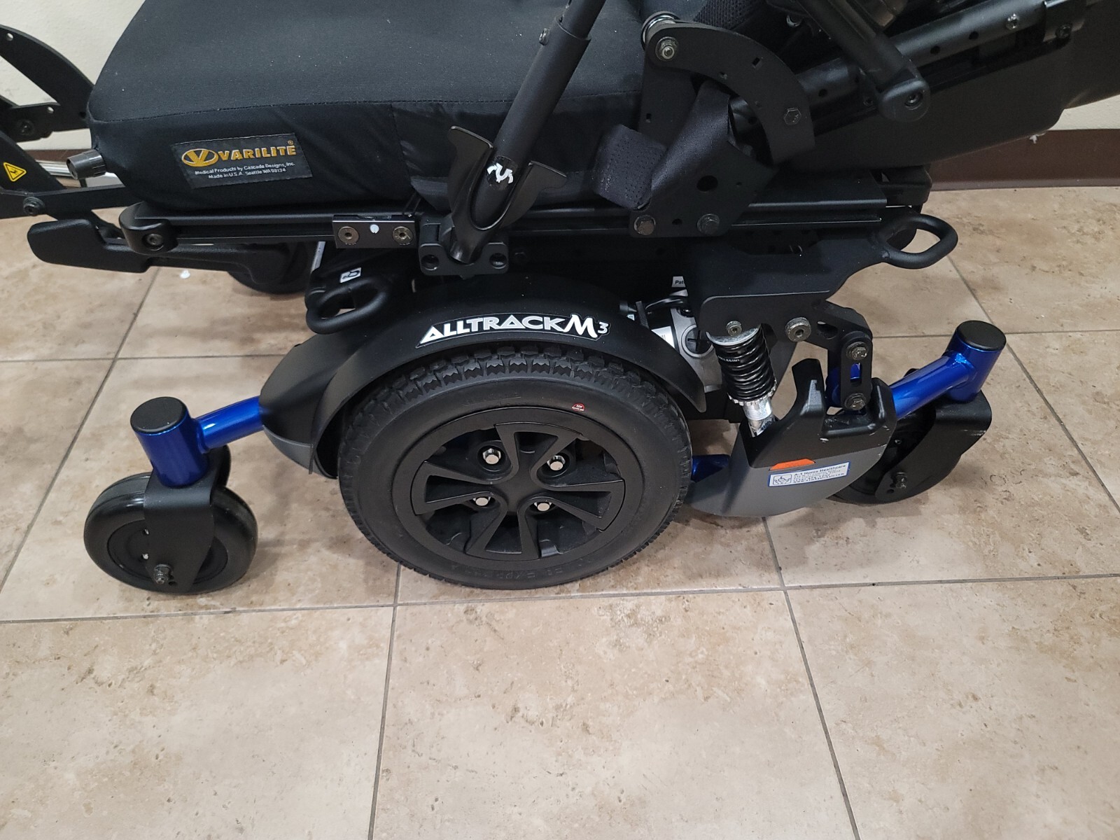 AMY ALLTRACK M3 WHEELCHAIR,WITH TILT,RECLINE, LEG FOR SMALL ADULT 16 ...