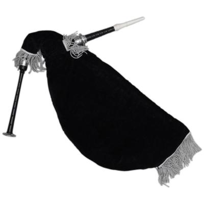 HW Bagpipe Goose Pipe Rosewood Black Colour Velvet Cover/Goose Practice ...