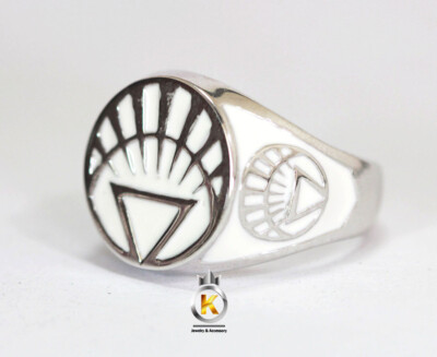 White Lantern Ring White Lantern Corp White Lantern Power Ring 925 Silver | eBay
