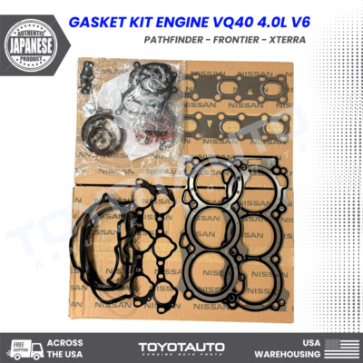 Nissan 05-12 XTERRA PATHFINDER VQ40DE V6 4.0 OEM Gasket Kit Engine ...
