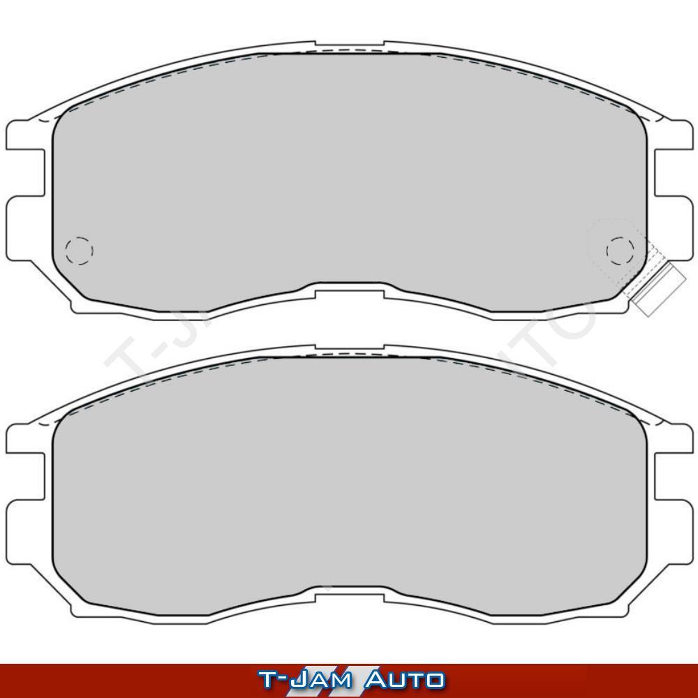 Brake Pads FRONT REAR Disc suits Mitsubishi Galant HJ V6-24 Sumitomo ...